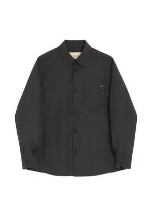 Pointed Collar Overshirts For Men