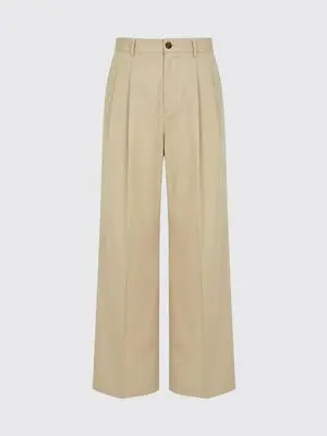 JIL SANDER Oversized Wide-leg Cotton Trousers