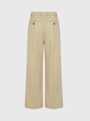 JIL SANDER Oversized Wide-leg Cotton Trousers