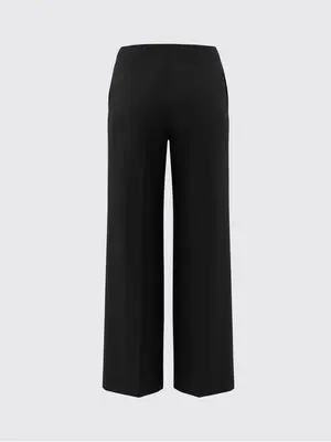 JIL SANDER High-waisted Wide-leg Silk-blend Trousers