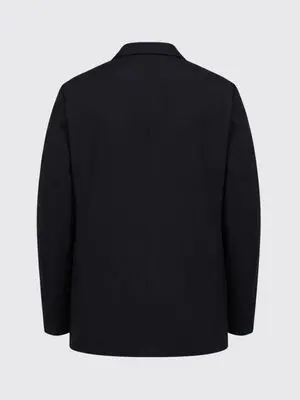 JIL SANDER Single-breasted Polyester Coat With Classic Lapels