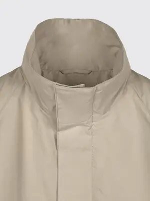 JIL SANDER Short Technical Fabric Parka With High Collar And Patch Pockets