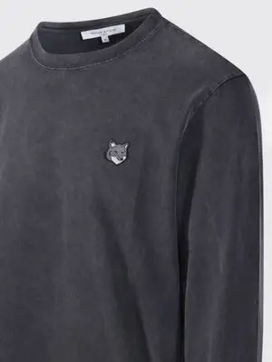 Maison Kitsuné Chillax Fox Patch Organic Cotton Long-sleeved T-shirt