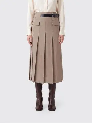 SEMICOUTURE Skirt - Brown