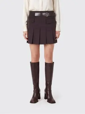 SEMICOUTURE Skirt - Brown