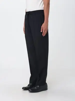 Valentino Garavani Twill Trousers With Elasticated Drawstring Waist