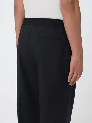 Valentino Garavani Twill Trousers With Elasticated Drawstring Waist