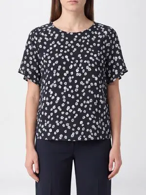 Isabel Marant Étoile Floral Print Silk-blend Short-sleeve Blouse