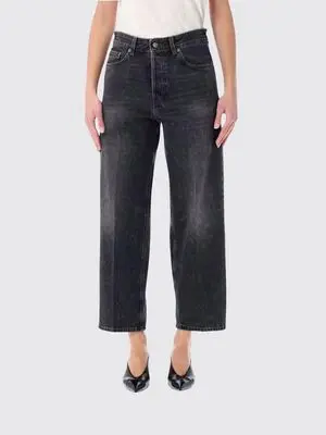 HAIKURE Betty Mid-rise Straight Leg Cropped Jeans