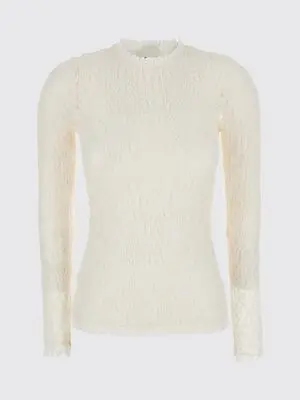 Isabel Marant Étoile Slim Fit Long-sleeved Lace Top