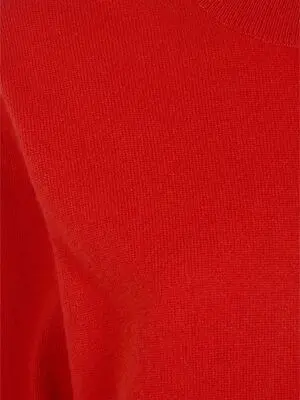 PAROSH P.a.r.o.s.h. Cashmere Crewneck Jumper With Dropped Shoulders - Yellow