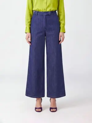 Dries Van Noten Wide-leg Denim Trousers