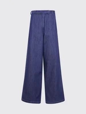 Dries Van Noten Wide-leg Denim Trousers