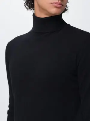 Malo Slim Fit Pure Cashmere Turtleneck Jumper With Long Sleeves