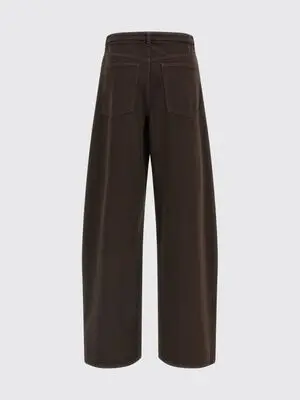 TWINSET High-waisted Cotton Trousers