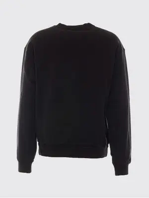 Dolce & Gabbana Crewneck Cotton Sweatshirt With Contrast Chest Logo
