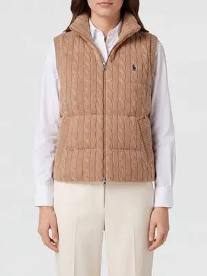 Polo Ralph Lauren Quilted Wool And Cashmere Vest With Pony Logo