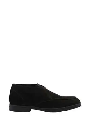 DOUCAL'S Suede Slip-on Ankle Boots