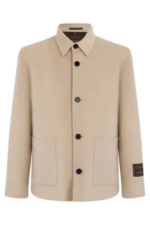 SLOWEAR Wool Button-front Jacket