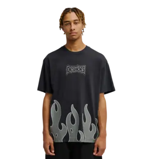 DC SHOES Dc Burning Diamonds Tee - Black 2