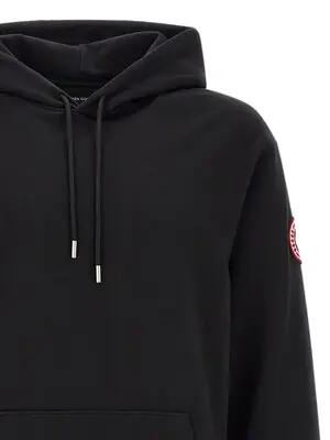 Canada Goose Loon Cotton Hoodie - Black