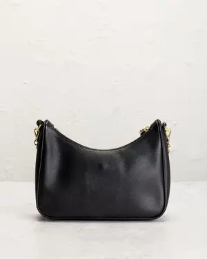 Prada Saffiano Re-edition 2005 Shoulder Bag - Black