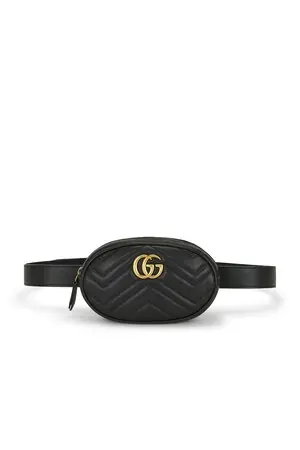 Gucci Gg Marmont Belt Bag - Black