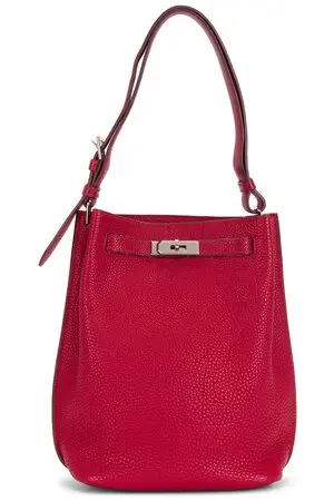 Hermès Togo So Kelly Shoulder Bag In Red - Rouge