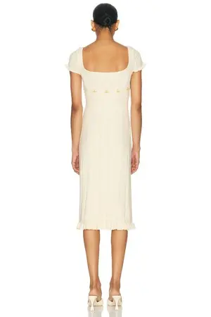 MIRROR PALAIS Tulip Knit Midi Dress