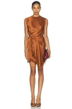 A.L.C. Dion Dress - Light Chestnut