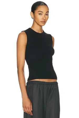 Enza Costa Supima Cotton New Classic Sleeveless Tee