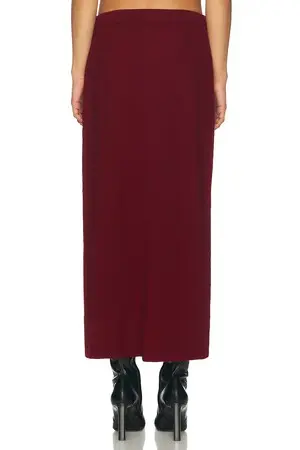 Altuzarra Callahan Cashmere Button Front Midi Skirt