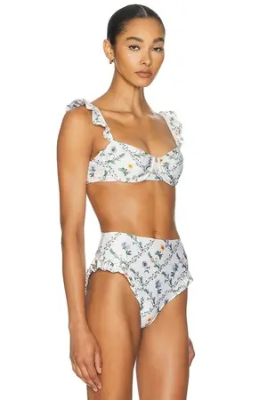 Agua Bendita Kiwi Bikini Top