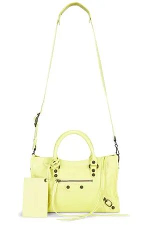 Balenciaga Le City Small Bag - Limoncello