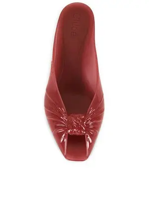 Chloé Jelly Heeled Mule - Candy Pink
