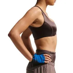 Nike Skims Satin Shine Open-scoop Bra - Resin
