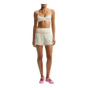 Nike Skims Stretch Nylon Runner Shorts - Actv Ivory