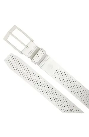 IZOD Perforated Leather Golf Belt