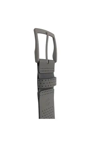 IZOD Comfort Stretch Perforated Leather Belt - Grey