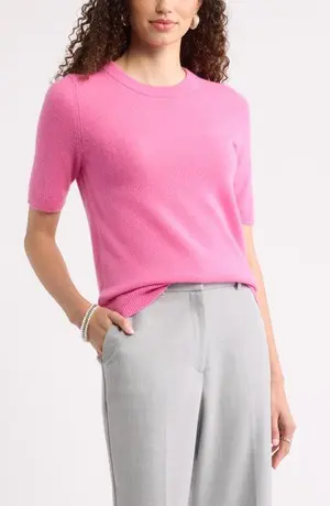 Nordstrom Short Sleeve Sweaters For Women