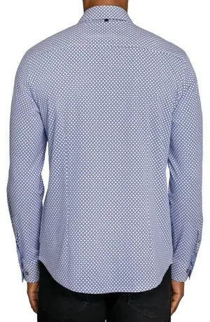 W.R.K Diamond Dot Button Up Shirt