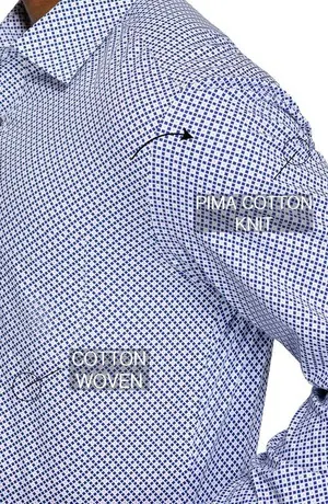 W.R.K Diamond Dot Button Up Shirt