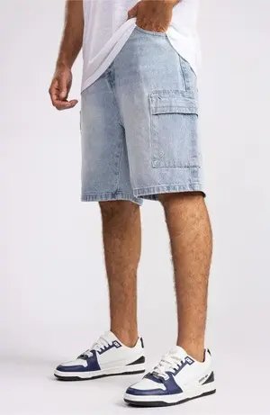 MANIA Cargo Jeans Bermuda Shorts
