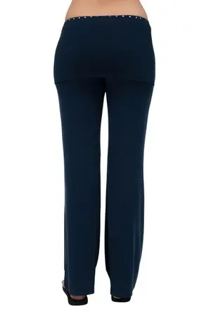 FIND ME NOW Brisa Studded Flare Leg Pants