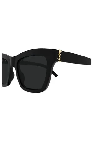 Saint Laurent Sl M156 Cat Eye Sunglasses Black