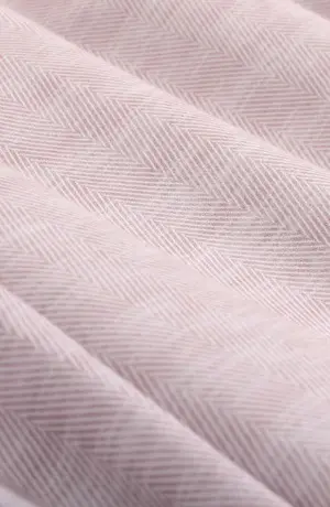 Bugatchi James Ooohcotton® Herringbone Print Button-up Shirt