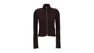 MAISON MARGIELA Zip-up Ribbed Jacket