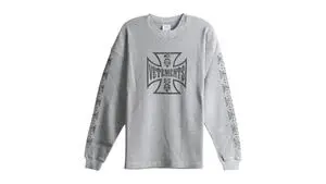 Vetements Big Biker Cross Waffle Longsleeve Top