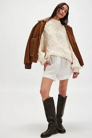 Free People Heart You Cotton Pullover