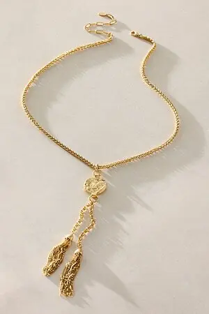 Free People Saskia Tassel Pendant Necklace